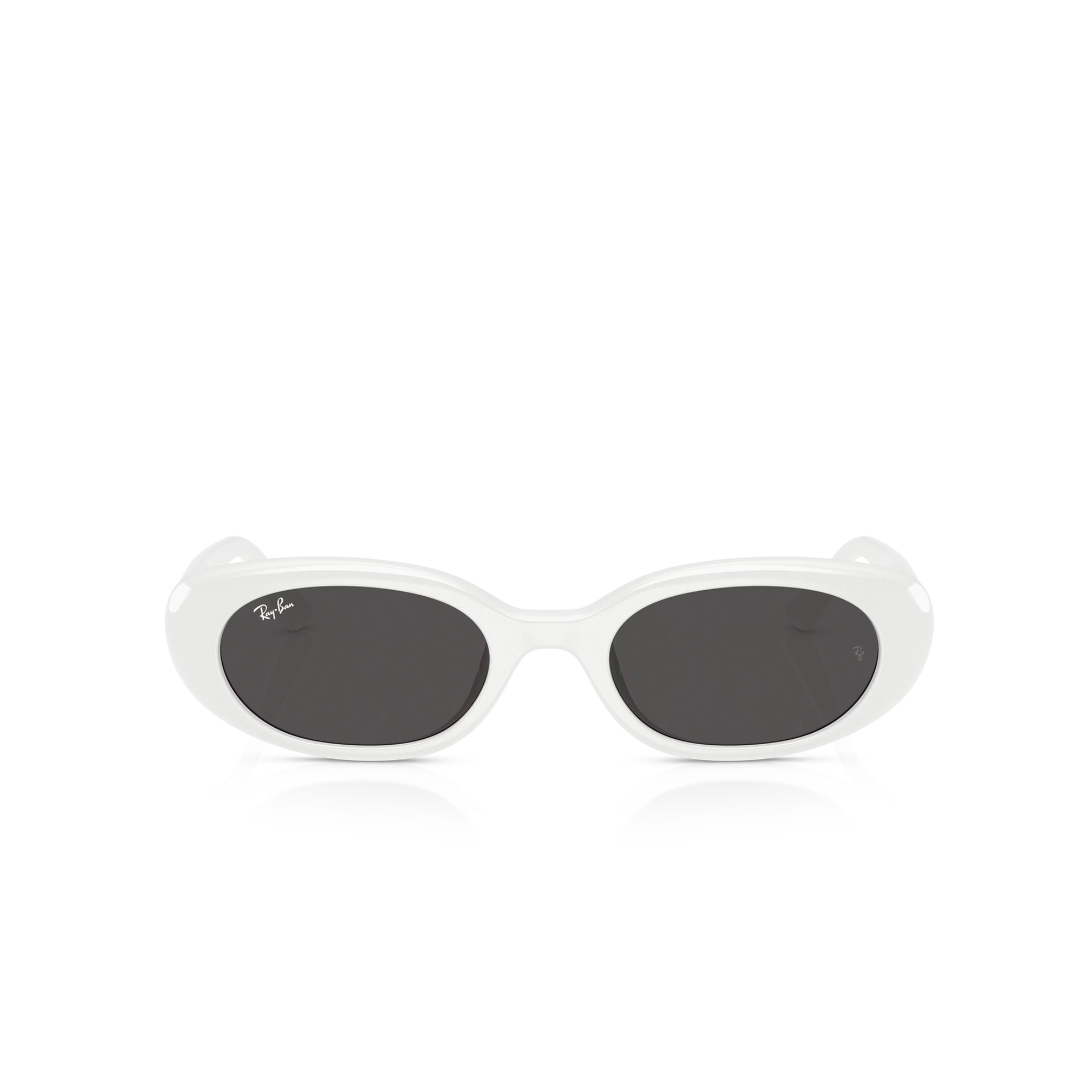 RAY-BAN RB4441D Polished White W/ Dark Grey Sunglasses – Extra Butter