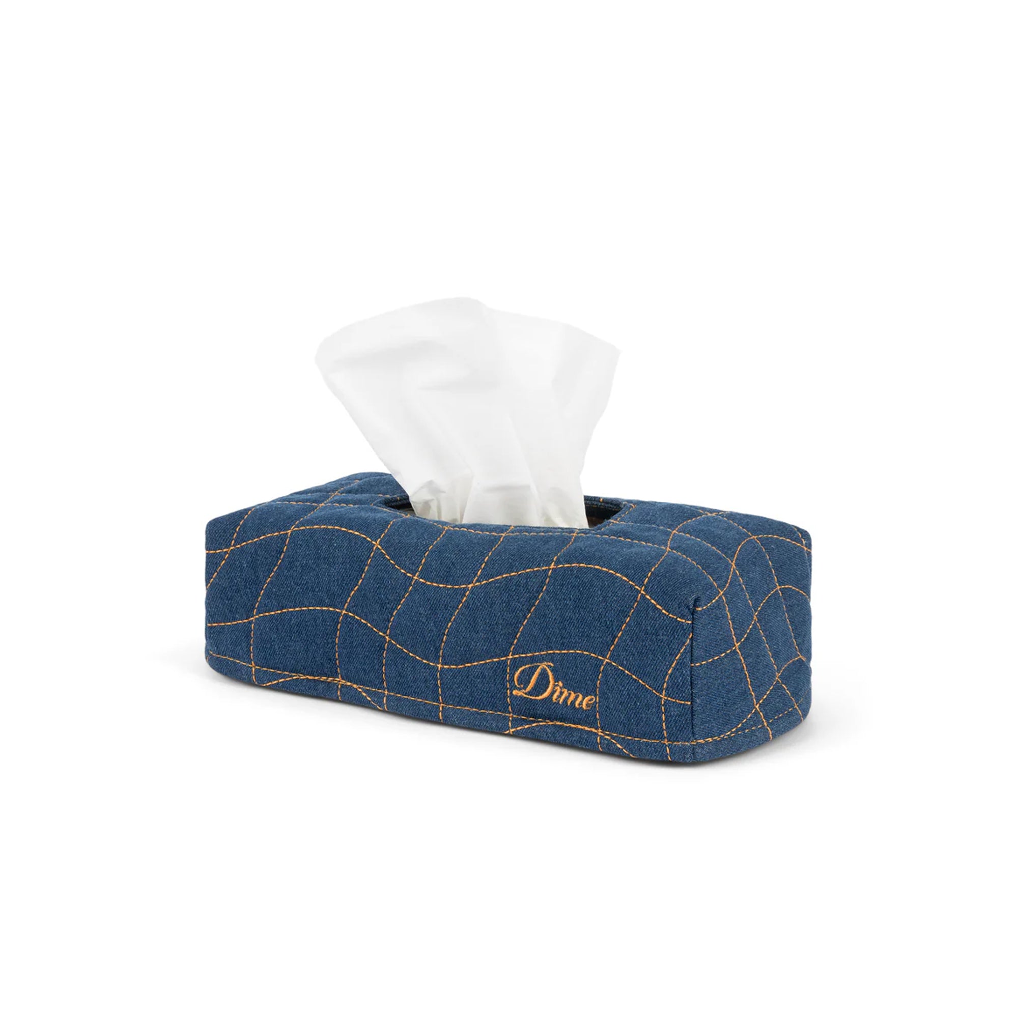 Dime Quilted Tissue Box Cover – Extra Butter
