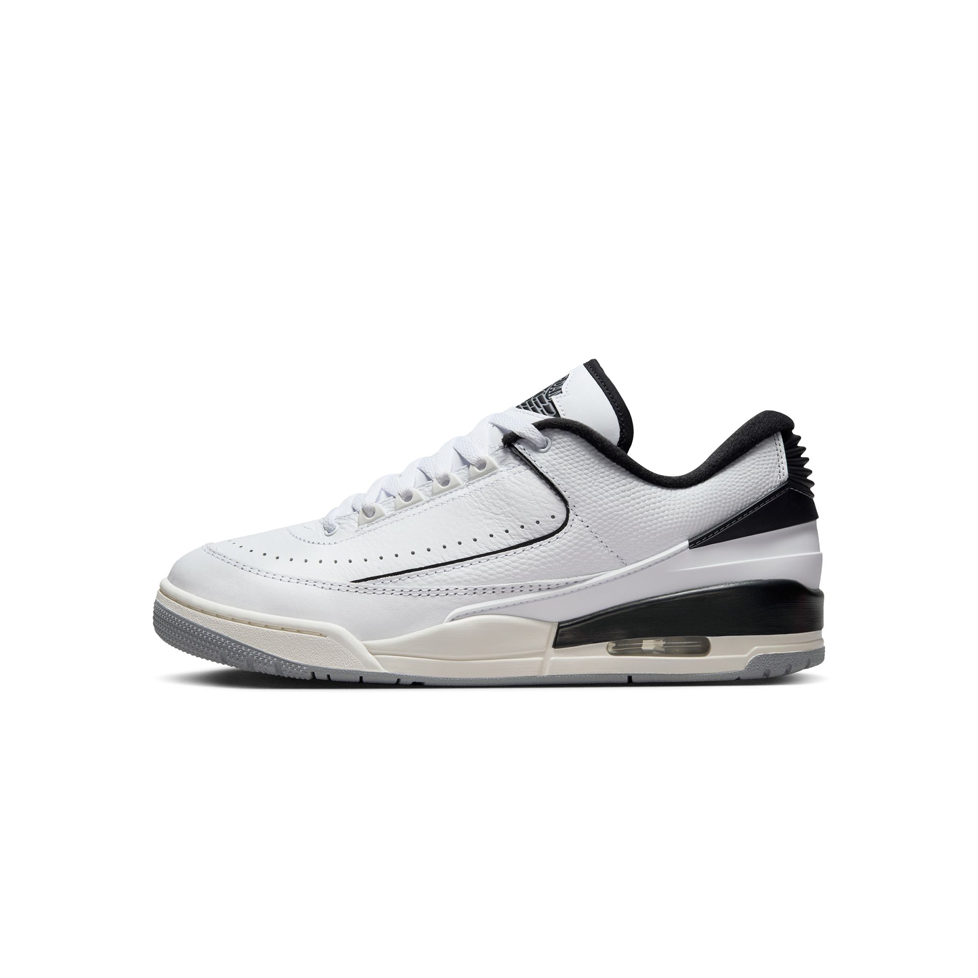 Air Jordan Mens 2/3 "White Black" Shoes – Extra Butter