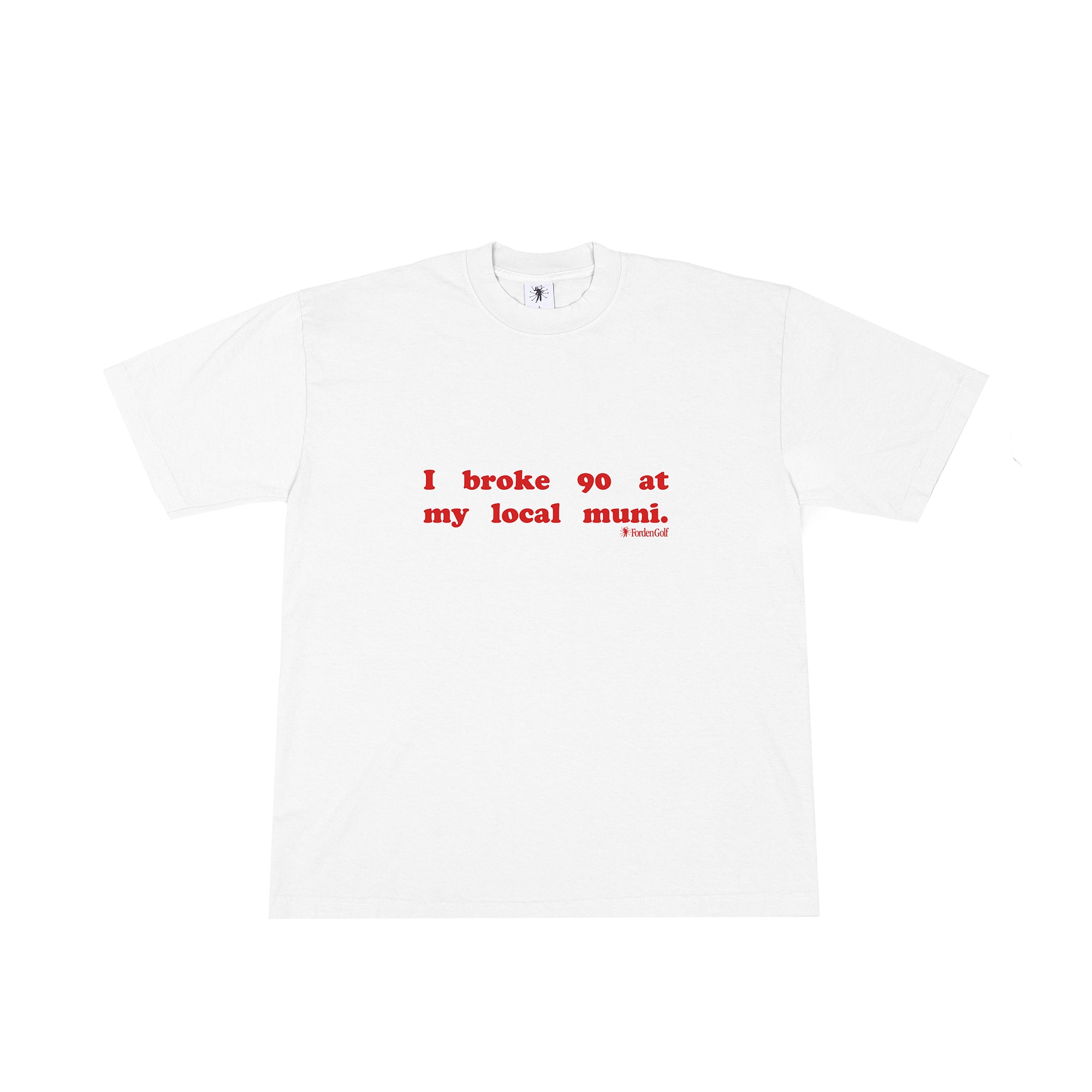 Forden Golf Mens Local Muni Tee – Extra Butter