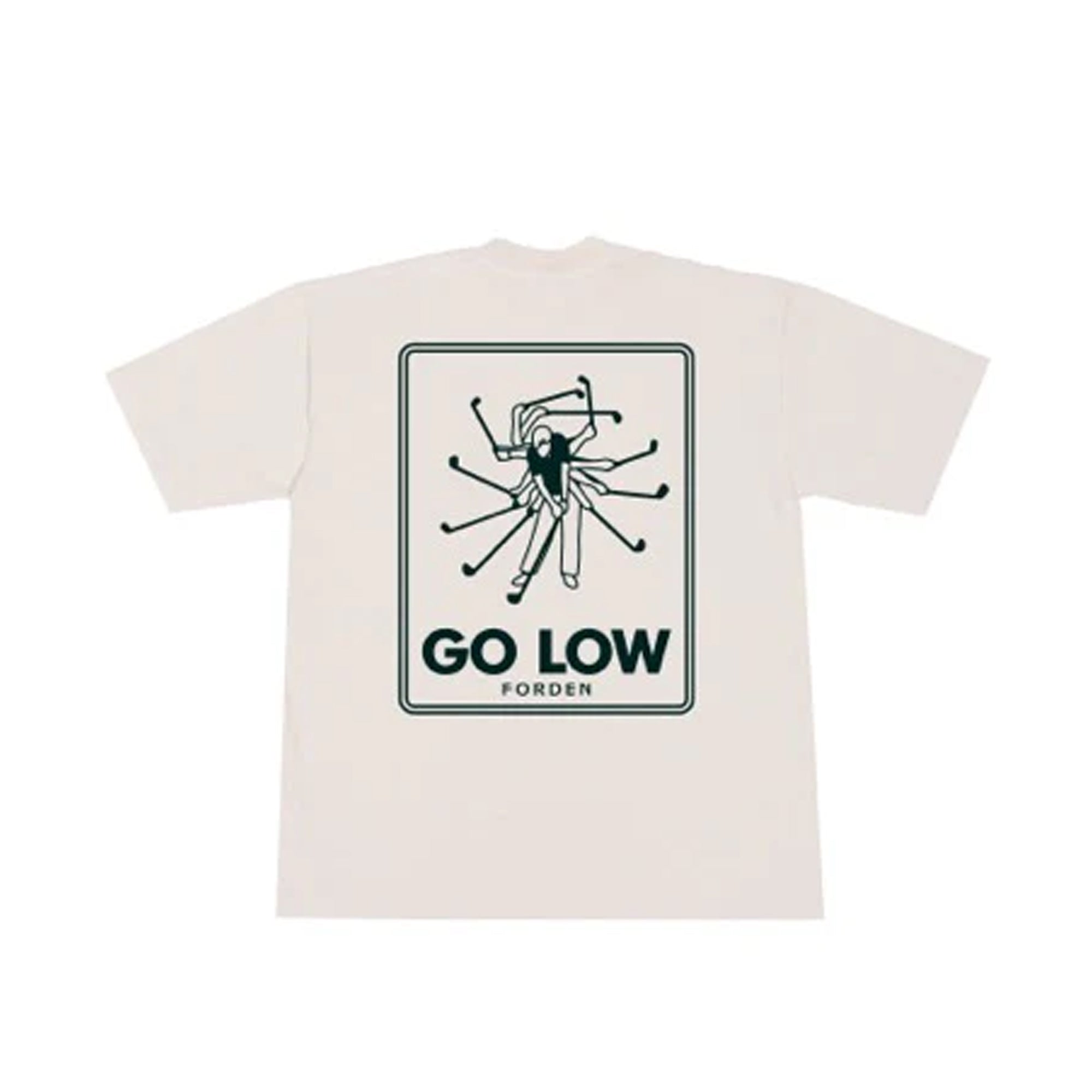 Forden Golf Mens Go Low Script Shortsleeve – Extra Butter