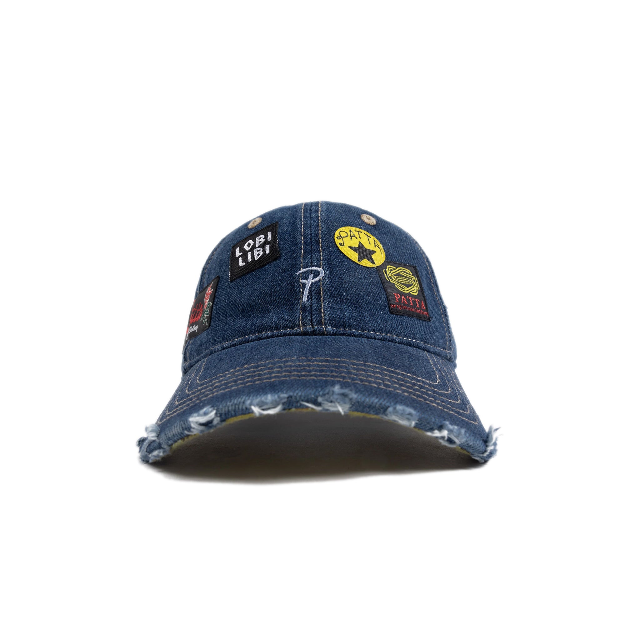 Patta Mens Whole Lotta Labels Denim Cap – Extra Butter