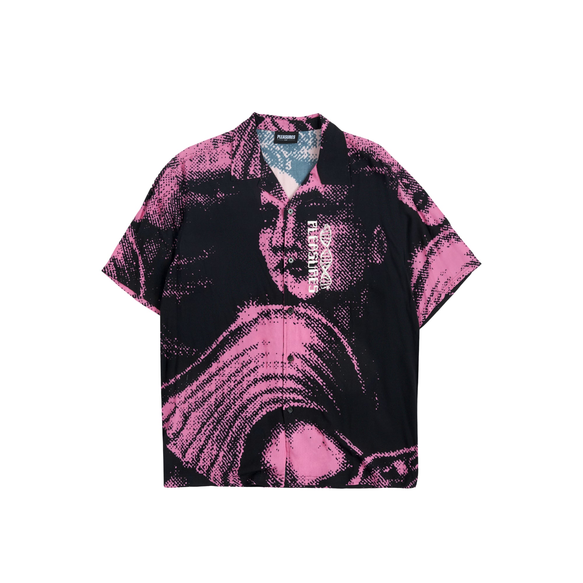 Pleasures Mens Femme Camp Collar Button Down – Extra Butter