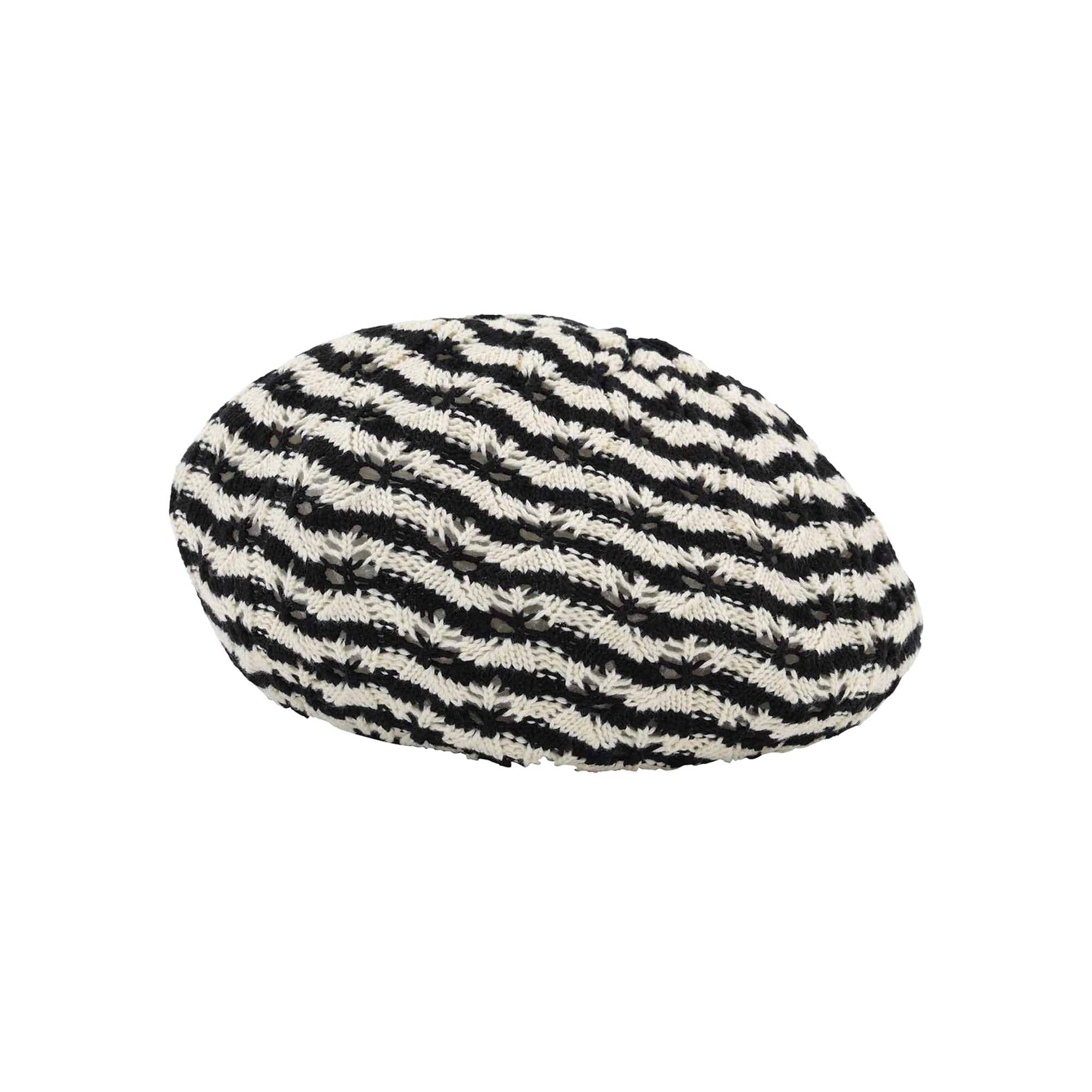 X-Girl Womens Striped Knit Beret – Extra Butter