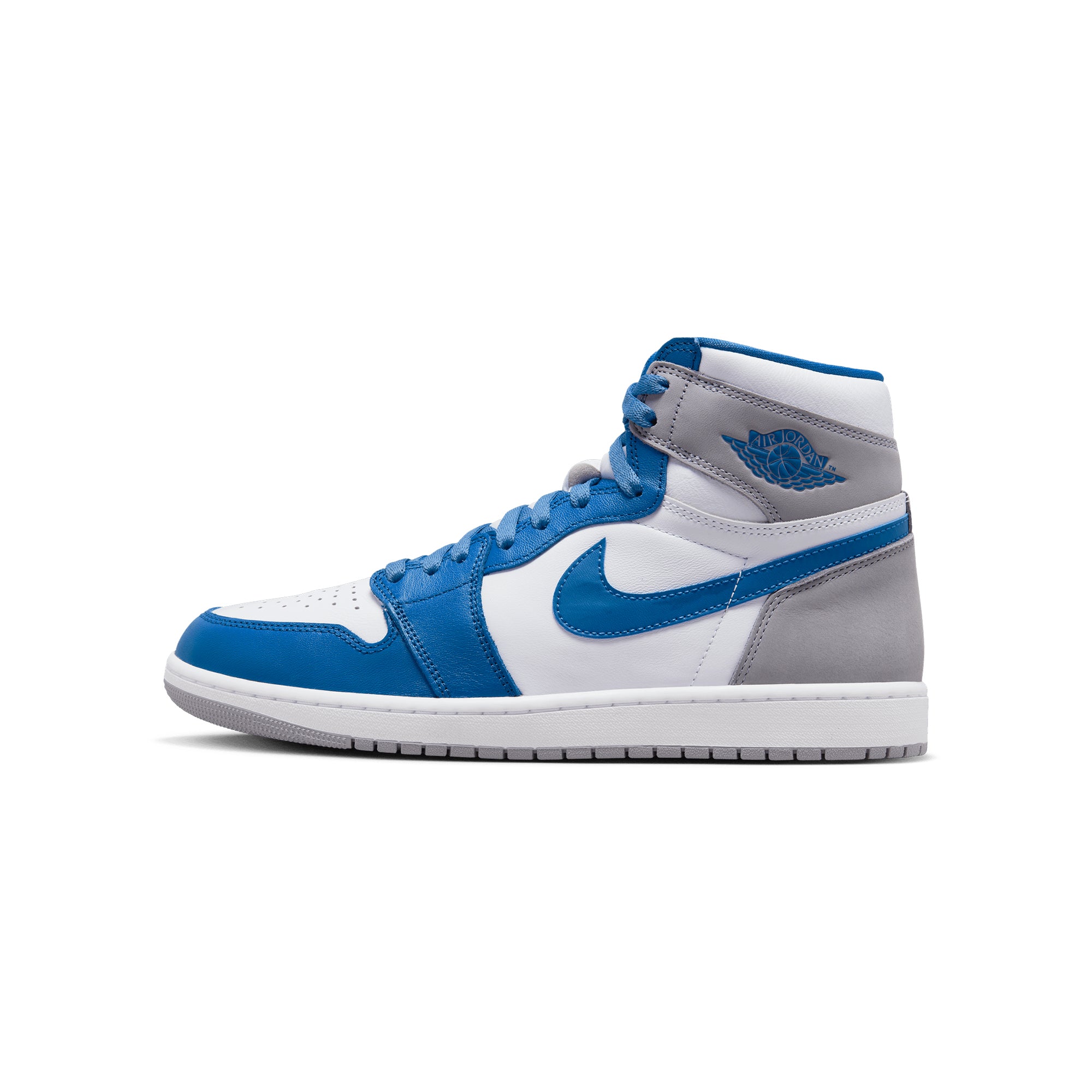 Air Jordan Mens 1 Retro High OG 'True Blue' Shoes – Extra Butter