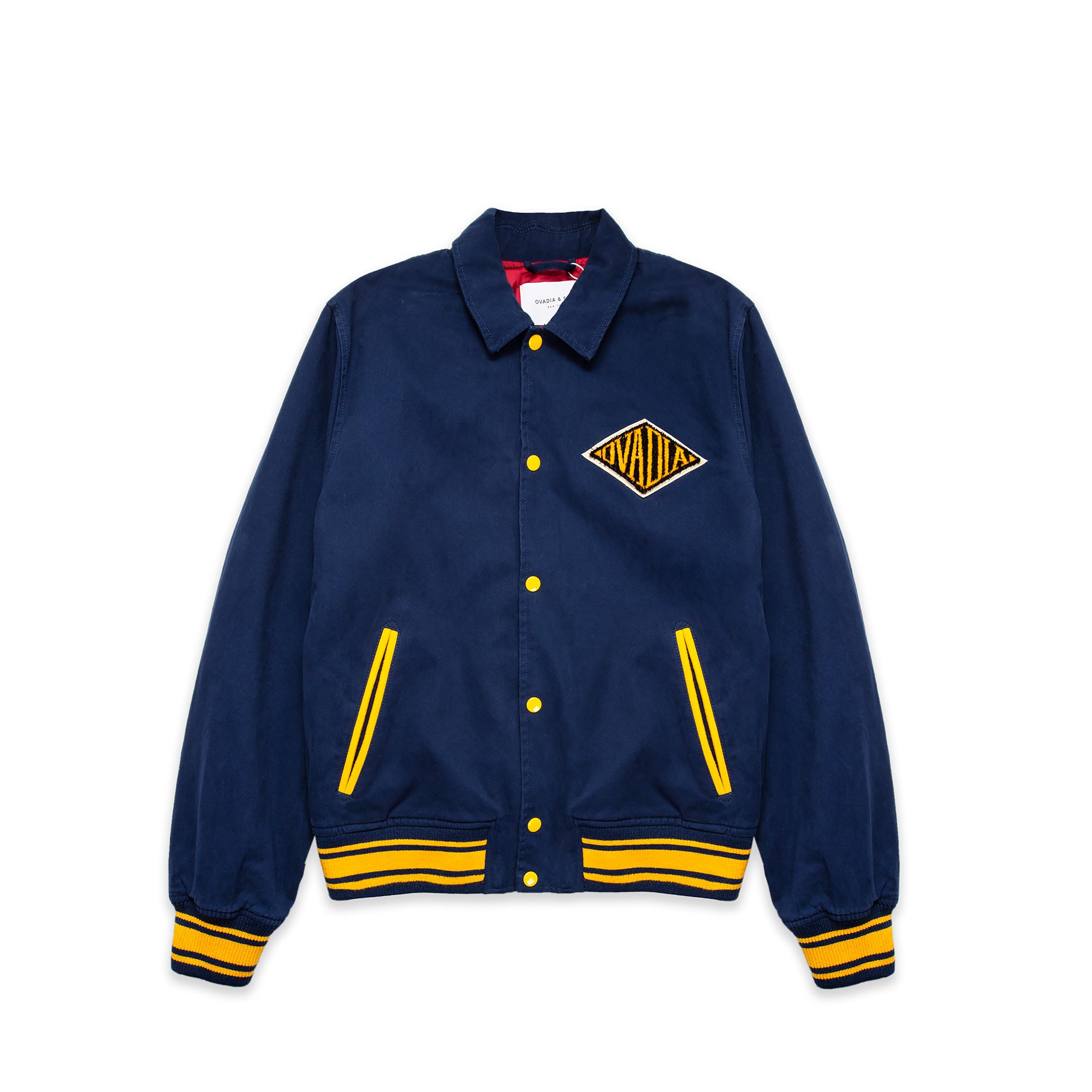 Ovadia & Sons Twill Varsity Jacket [F19302-47432] – Extra Butter