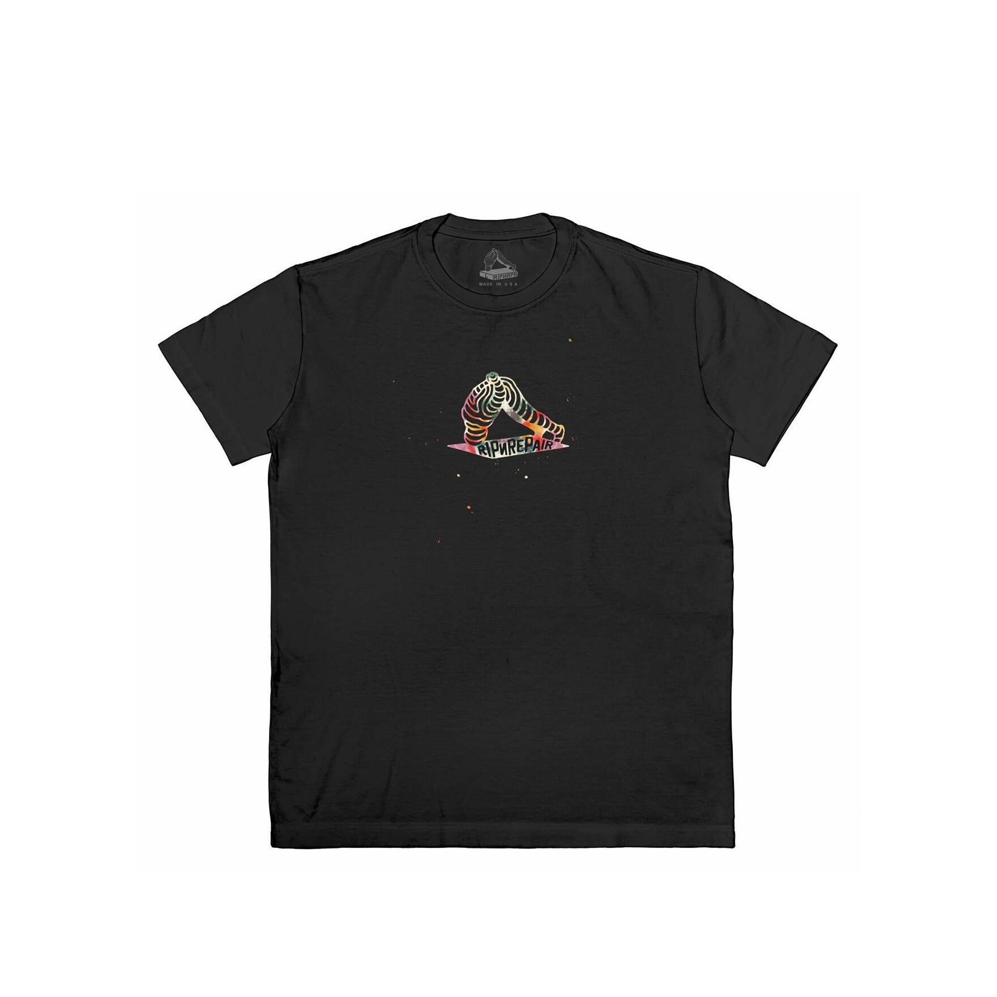 Rip N Repair Mens No More Happy Endings (Fluff Print) T-Shirt 'Black ...